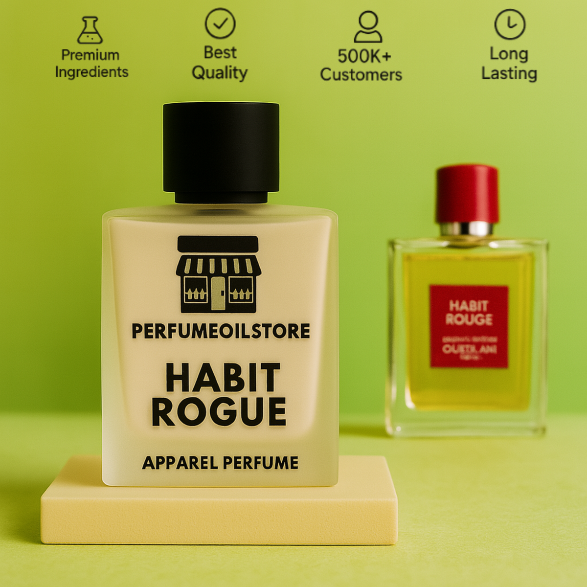 Habit Rouge By Guerlain: Daring, Elegant, Timeless Perfumes ...