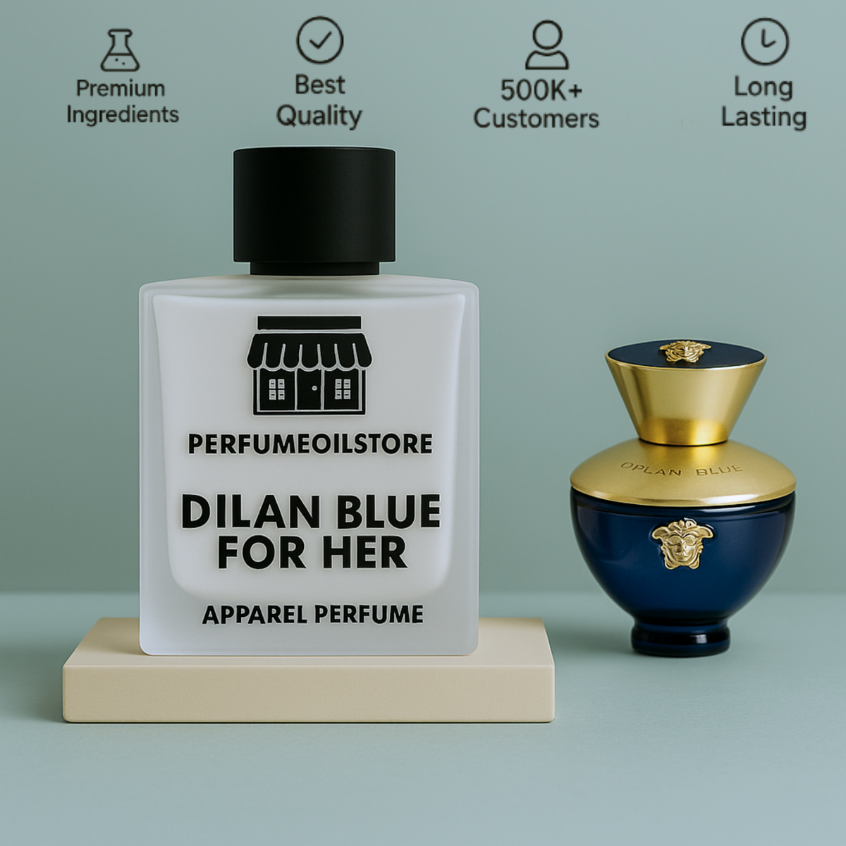 Versace Pour Femme Dylan Blue Women: Bold, Radiant, Modern Perfume ...
